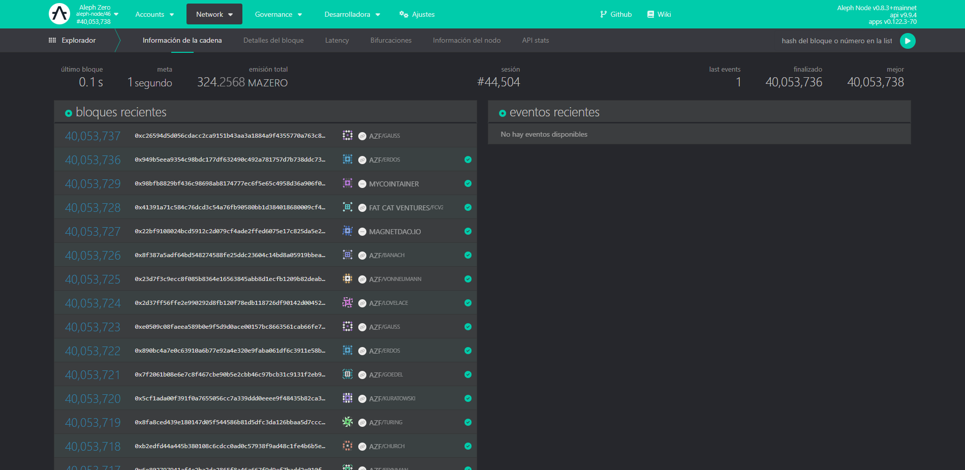 Staking in Aleph Zero - validator node SBG | AZERO