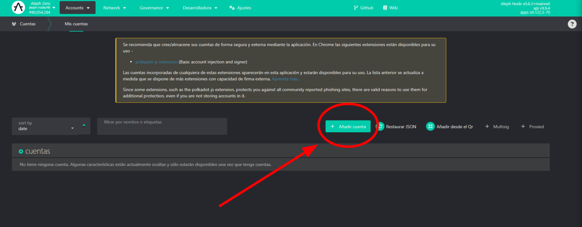 Staking in Aleph Zero - validator node SBG | AZERO